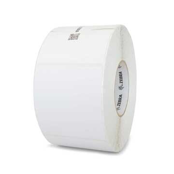 Zebra Label, Paper, 4x3in (101.6x76.2mm); DT, Z-Perform 1000D, Value ...