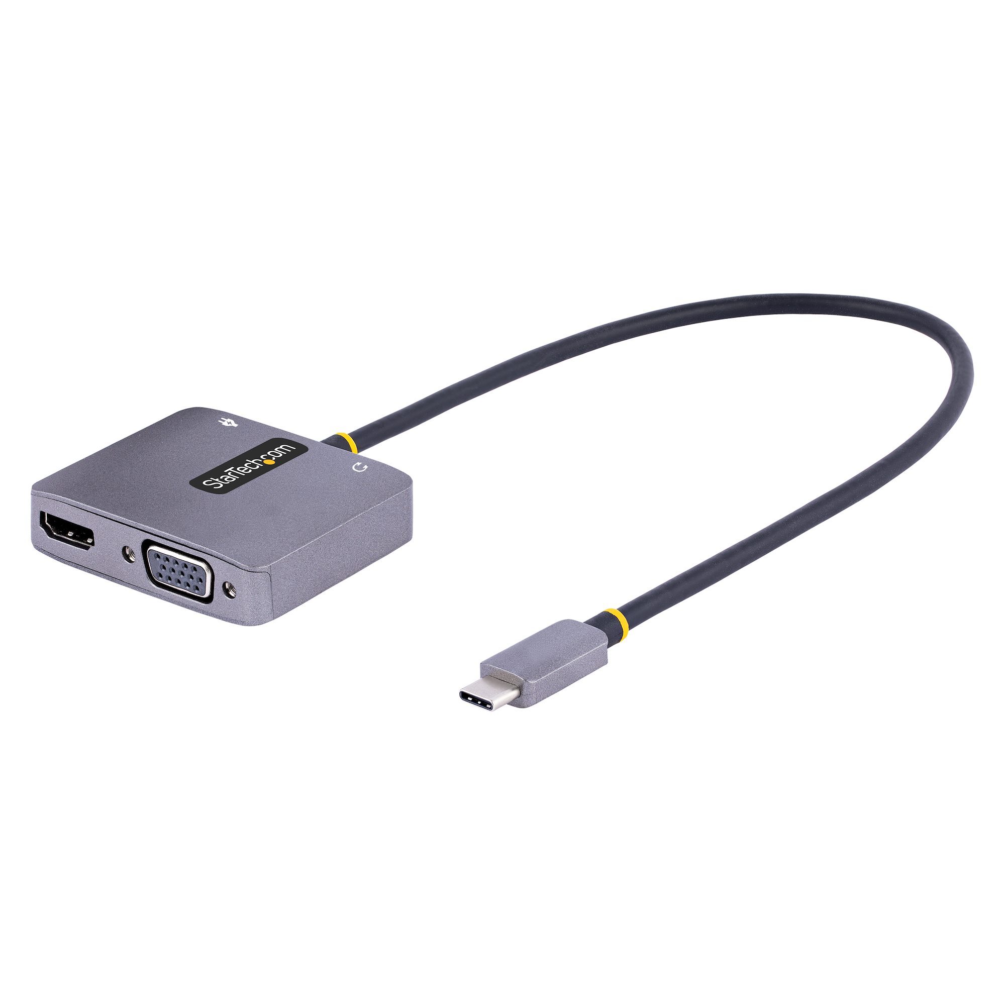 Startech 122-USBC-HDMI-4K-VGA USB C Video Adapter HDMI/VGA 4K |DeviceDeal
