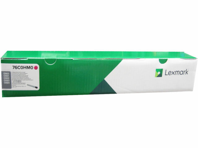 Lexmark 76C0HM0 MAGENTA HIGH YIELD TONER CARTRIDGE 34K FOR CS92X/CX92X ...