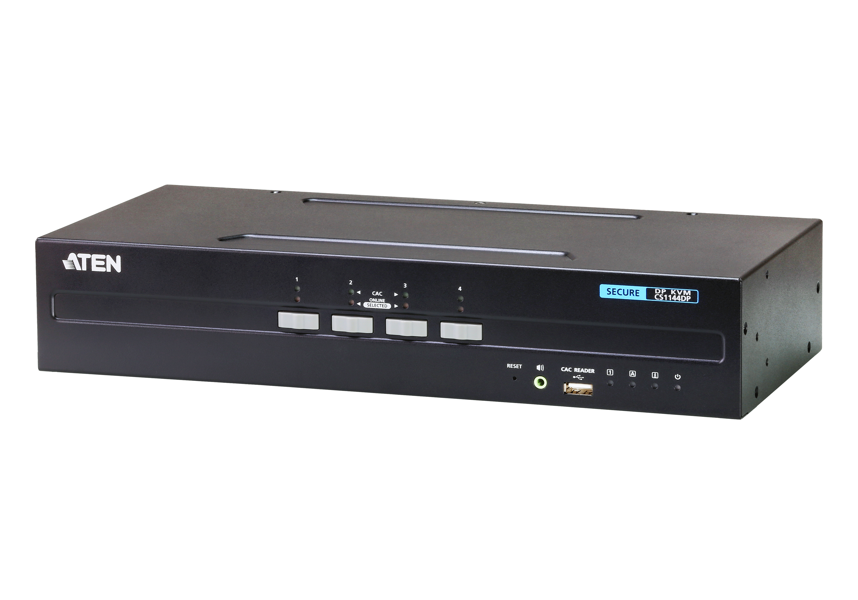 ATEN CS1144DP-AT-U 4-Port USB DisplayPort Dual Display Secure KVM ...