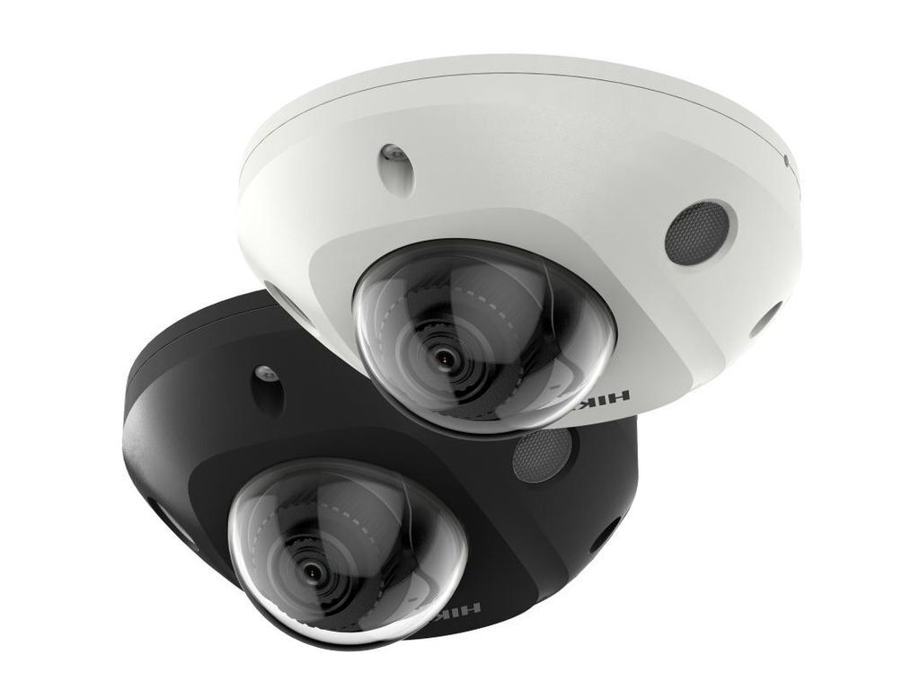 HIKVISION ACUSENSE 2CD2566G2-IS 6MP MINI DOME CAMERA, FIXED 2.8MM, IR 30M, MIC |DeviceDeal