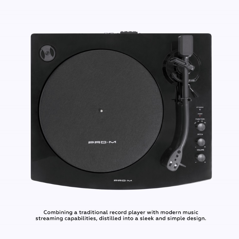 mbeat« Pro-M Bluetooth Stereo Turntable System (Black) MB-TR518 K