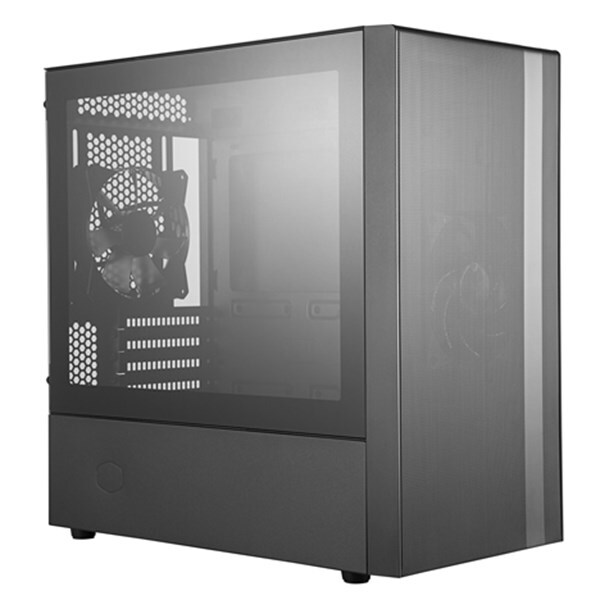 Cooler Master MasterBox NR400 Tempered Glass Mid-Tower Micro-ATX Case ...