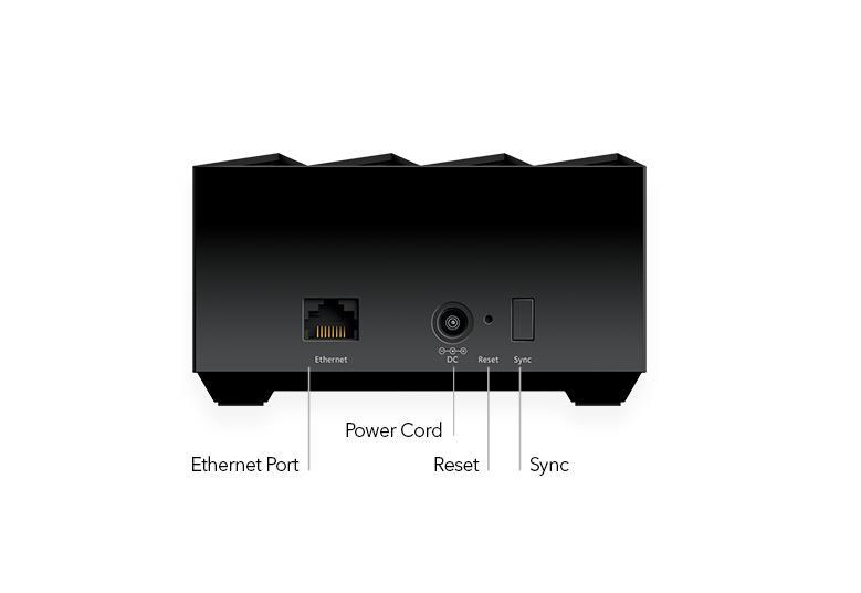 NETGEAR MS70-100APS Nighthawk AX3000 Dual-band Mesh WiFi 6 Add on ...