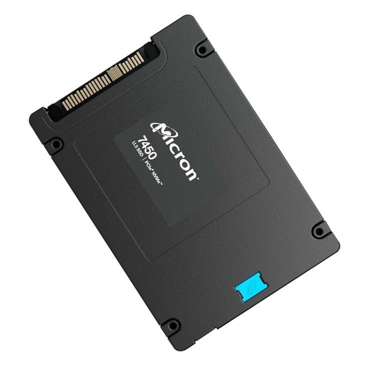 Micron 7400 3.84TB Gen4 NVMe Enterprise SSD - MTFDKCB3T8TFR-1BC1ZABYYR ...