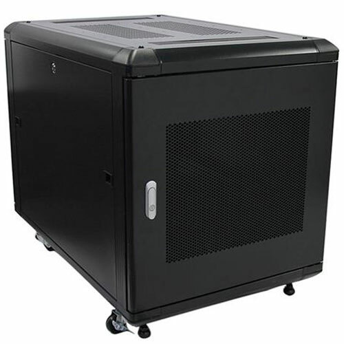 StarTech 12U 315cm Knock-Down Server Rack Cabinet RK1236BKF