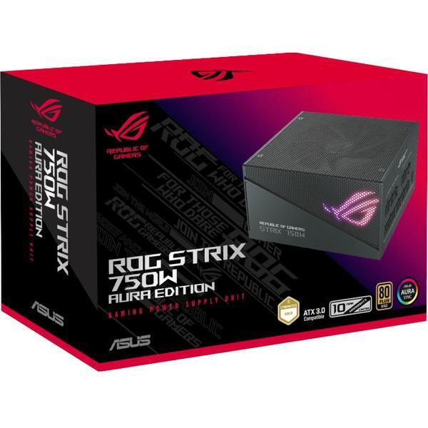 ASUS ROG-STRIX-AURA-750G-GAMING AURA EDITION 80 PLUS GOLD PSU |DeviceDeal