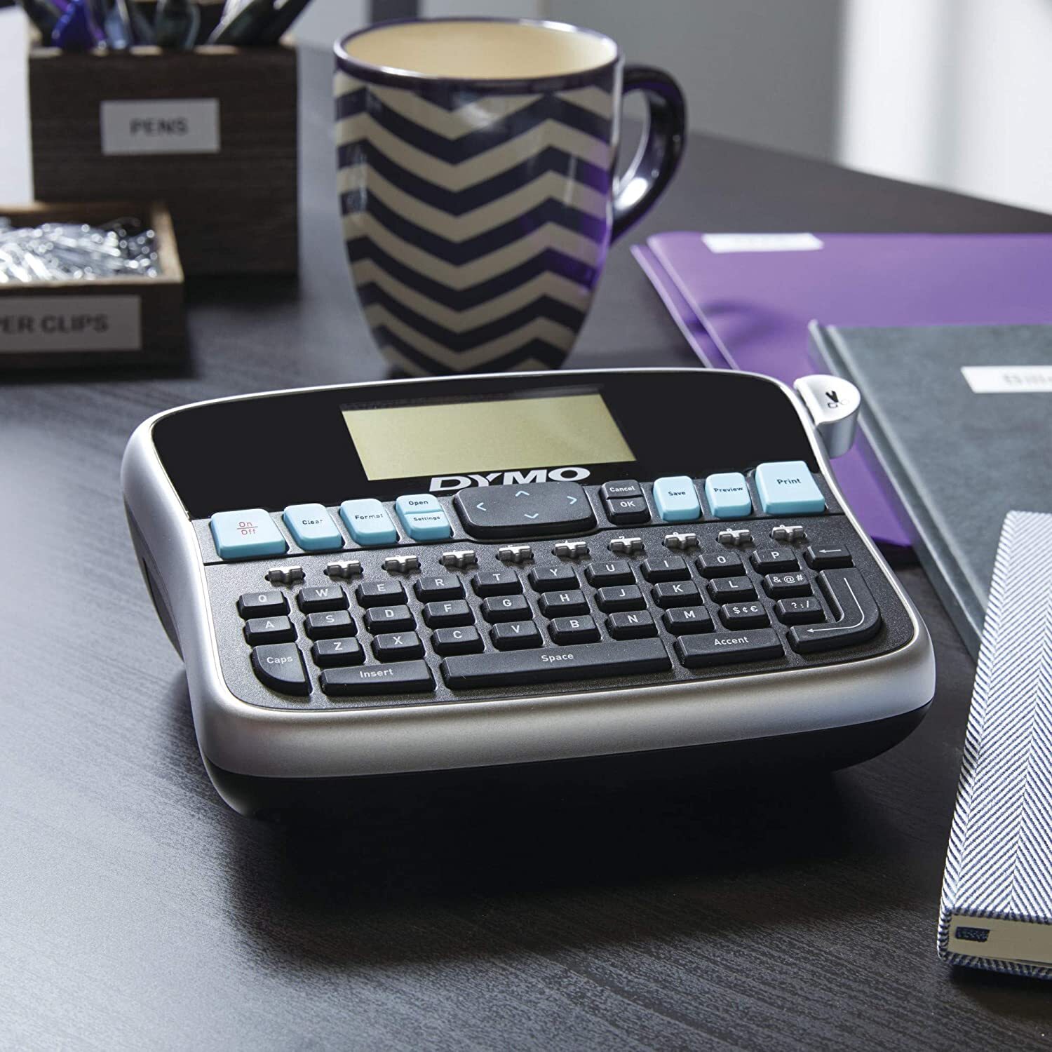 Dymo LabelManager 360D Rechargeable Hand-Held + Large Display | DeviceDeal