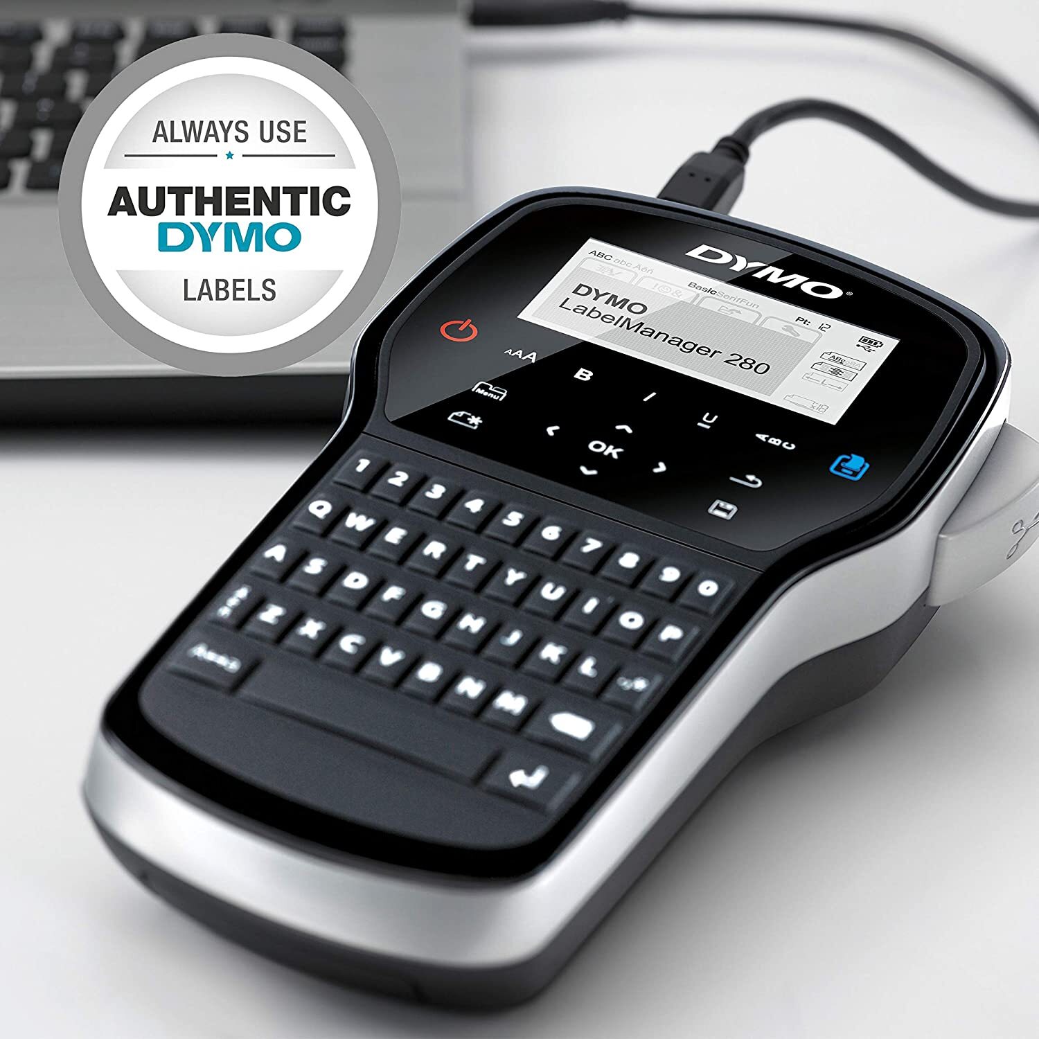 Dymo LabelManager 280 Portable Label Maker + Large Display | DeviceDeal