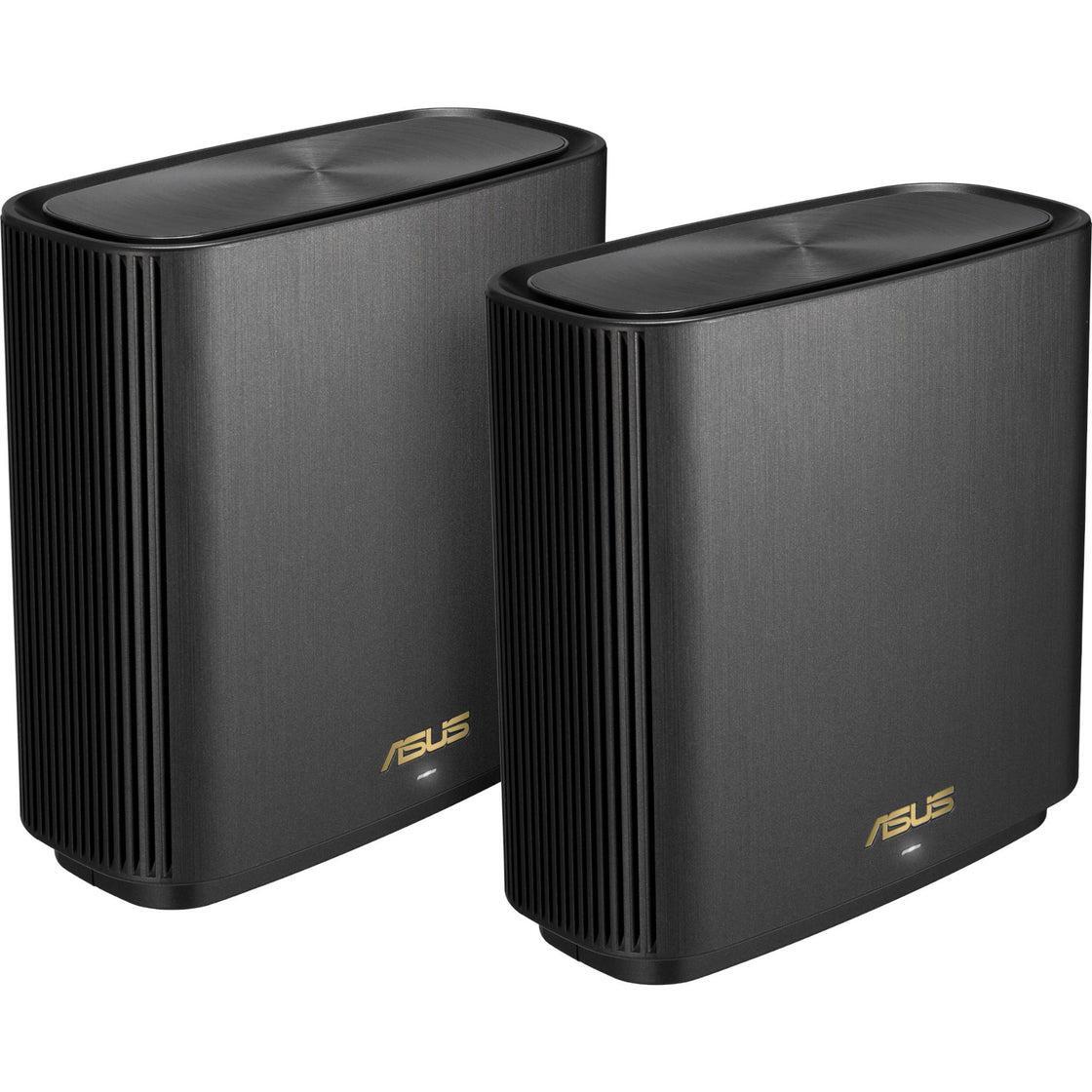 Asus ZenWiFi XT8 Ai Mesh AX6600 Tri-Band Wi-Fi 6 System [2 Pack] (Black ...