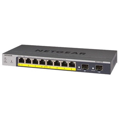 NETGEAR GS110TP-300AJS 8-PORT POE GIGABIT ETHERNET SMART SWITCH GS110TP ...