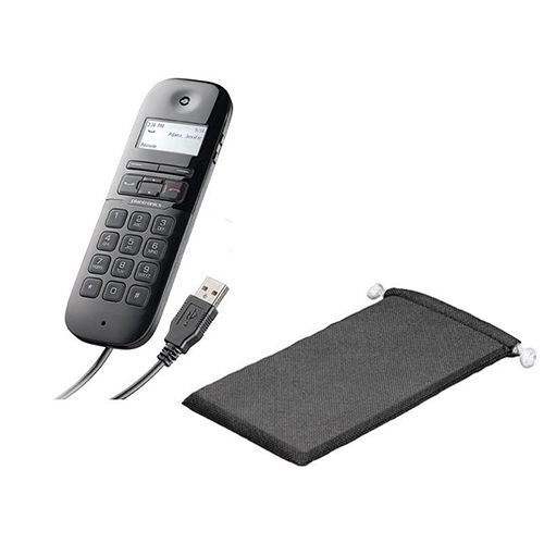 POLY/POLYCOM/PLANTRONICS CALISTO P240-M CORDED USB-A VOIP HANDSET SKYPE ...