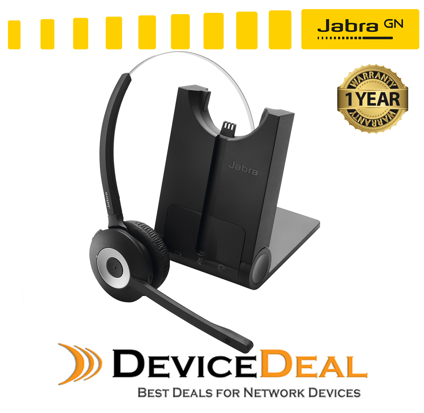 Jabra PRO930 Wireless USB/Softphone Headset 930‐25‐509‐103
