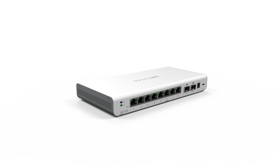 NETGEAR® Insight Managed 8-Port Gigabit Ethernet Smart Cloud Switch ...