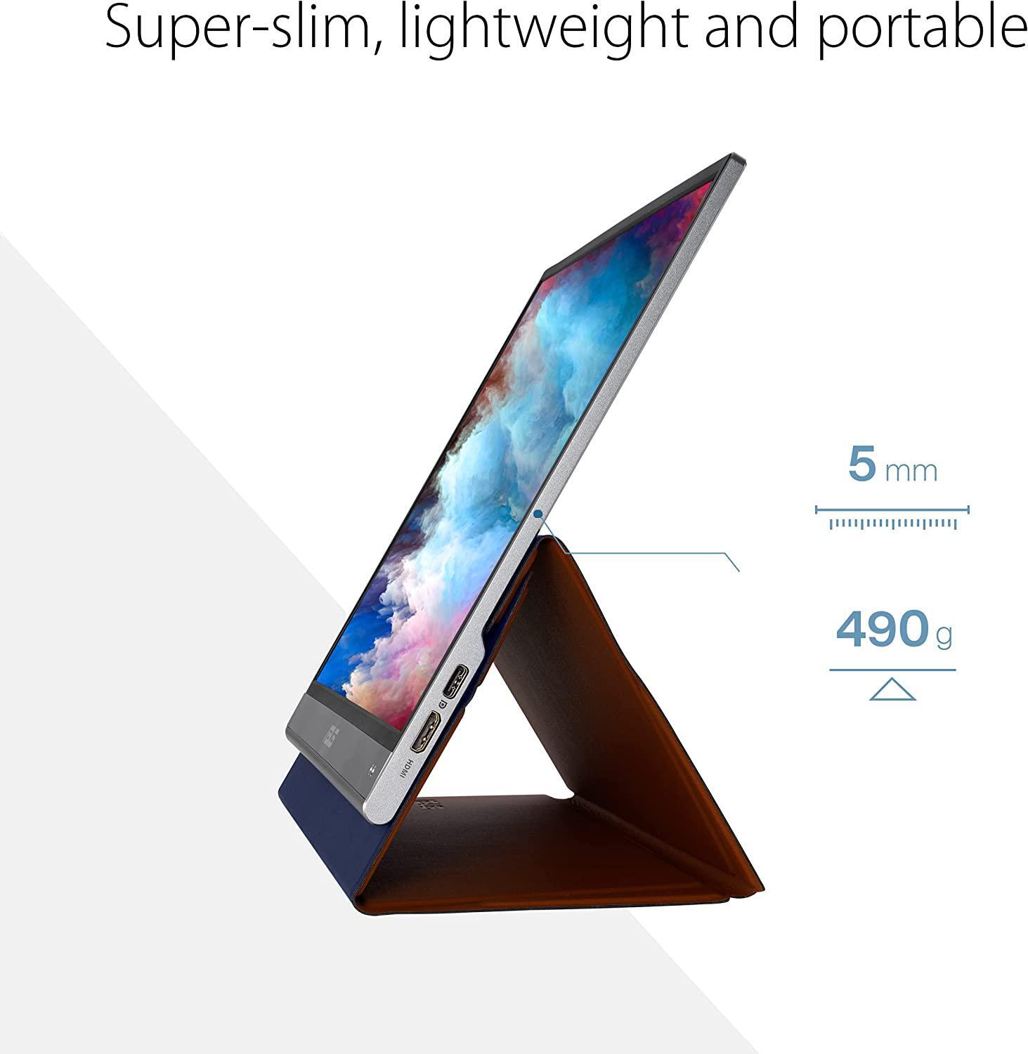 ASUS MQ13AH ZenScreen OLED 13.3” 1080P Portable Full HD Monitor (MQ13AH ...