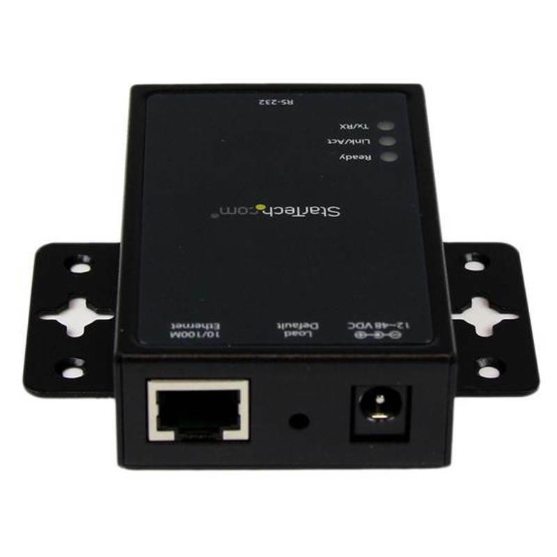 StarTech 1 Port RS232 Serial to IP Ethernet Converter / Device Server ...