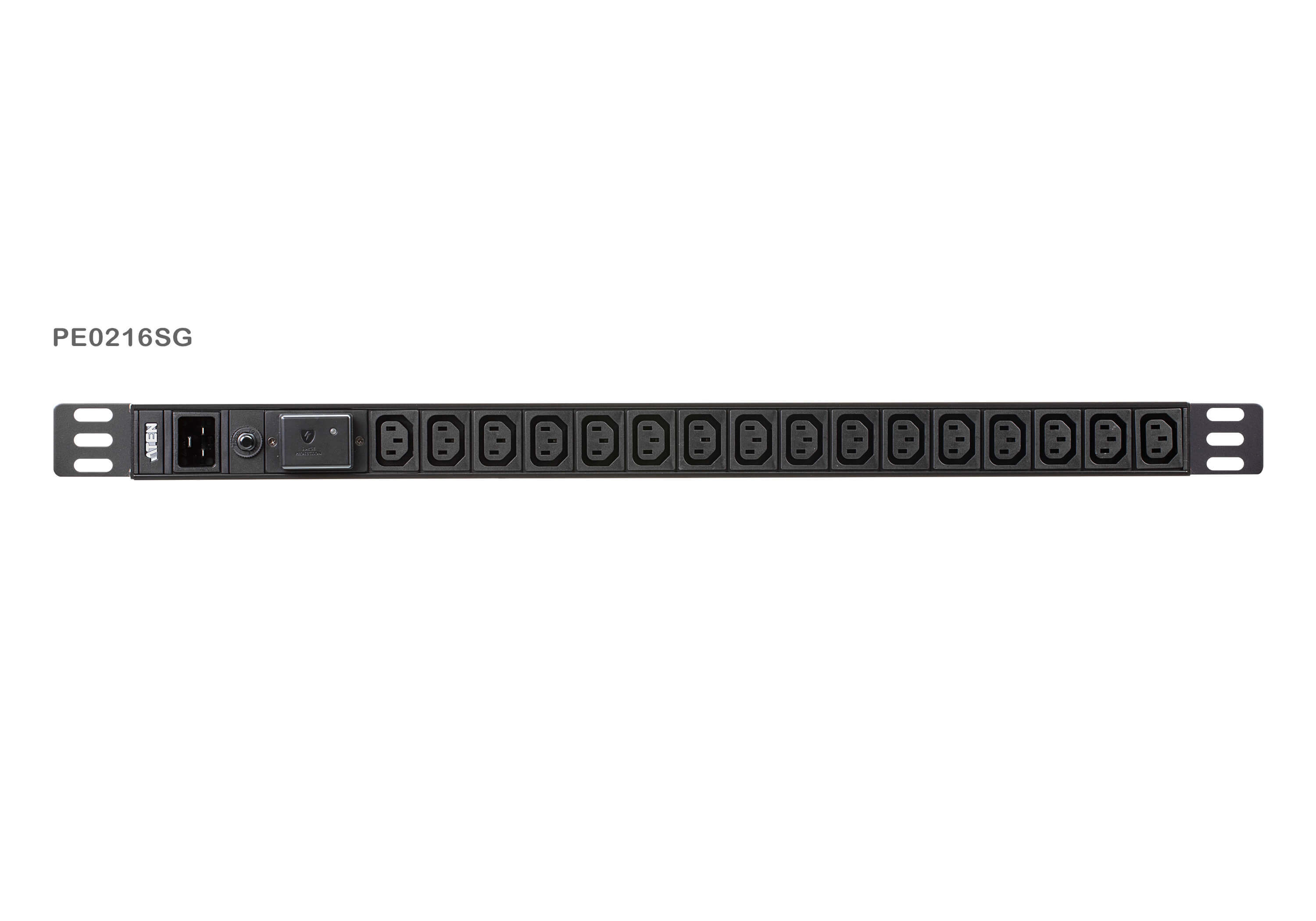 ATEN PE0216SG-AT-G 0U Basic PDU with Surge Protection |DeviceDeal