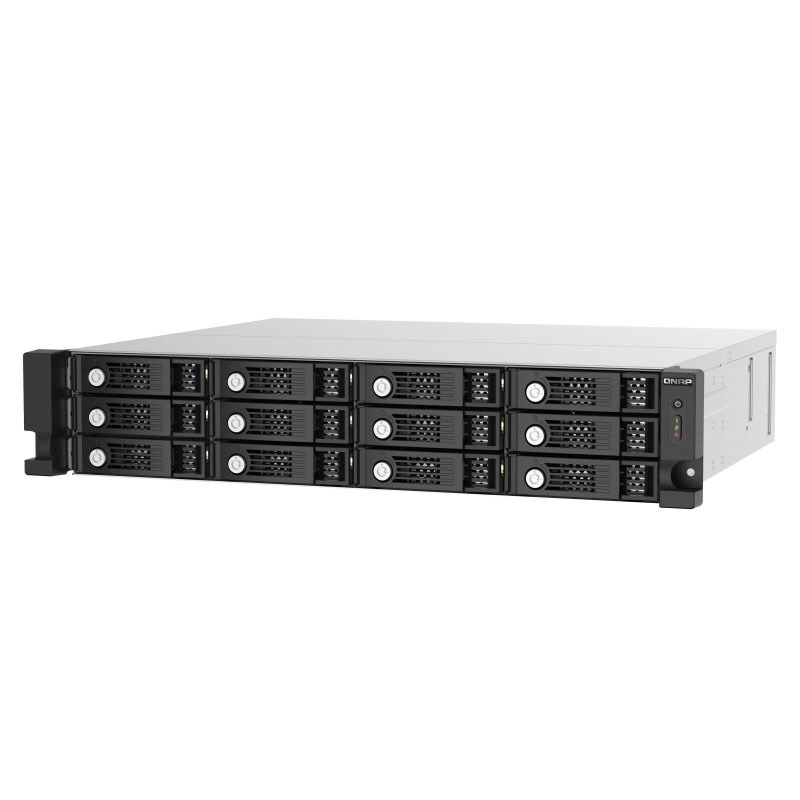 QNAP TL-R1220Sep-RP 12 Bay 2U Rackmount SAS Storage Expansion Enclosure ...