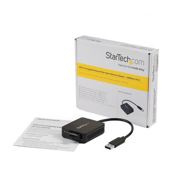StarTech USB To Fiber Optic Converter US1GA30SXSC