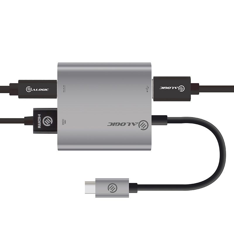 Alogic USB Type-C MultiPort Adapter with HDMI 4K/USB 3.0/USB-C ...