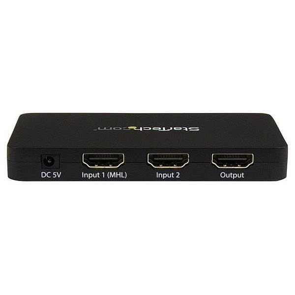 StarTech 2-Port HDMI automatic video switch – 4K @30Hz VS221HD4K