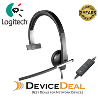 Logitech H650E On-Ear Mono Pro-Quality Audio Wired Headset