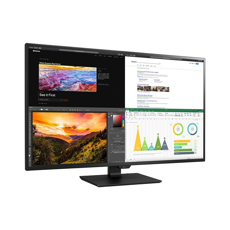 LG 43UN700-B 42.5" 4K UHD HDR10 USB-C IPS Monitor