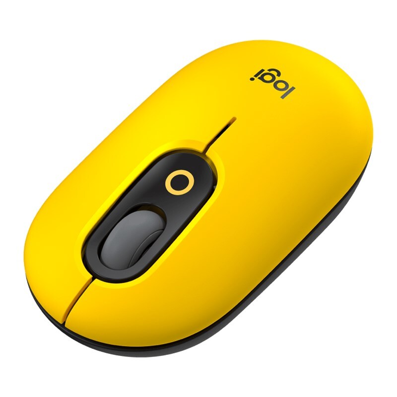 Logitech POP Wireless Mouse - Blast Yellow |DeviceDeal