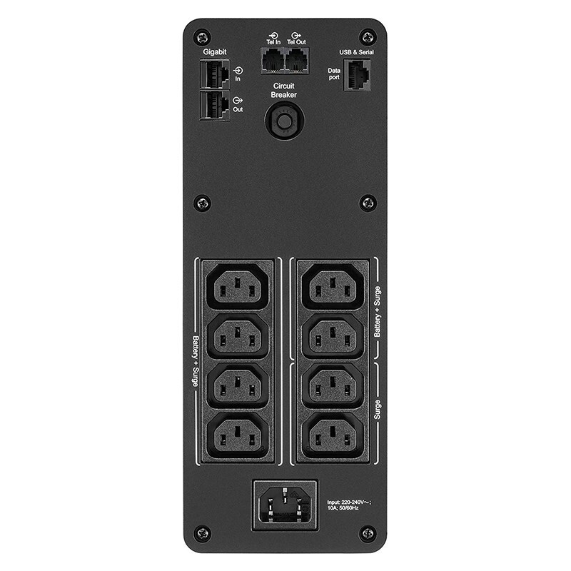 APC BR1200SI Back UPS Pro BR 1200VA/720W Sinewave Line Interactive UPS ...