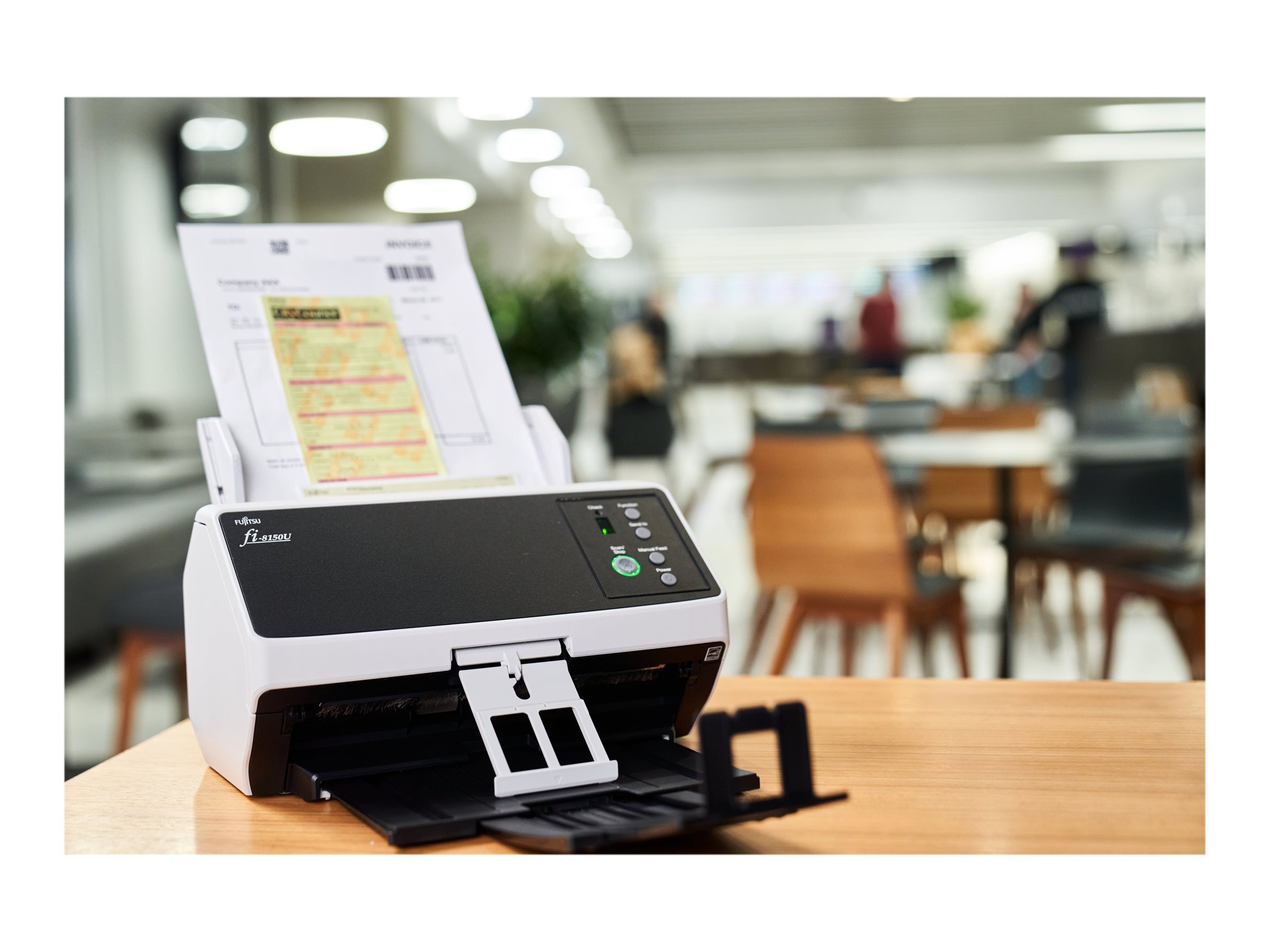 Fujitsu fi-8150 - document scanner - desktop - Gigabit LAN, USB 3.2 Gen ...