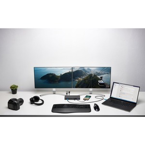 Kensington SD4850P USB-C / USB-C Alt Mode Scalable Video Docking ...