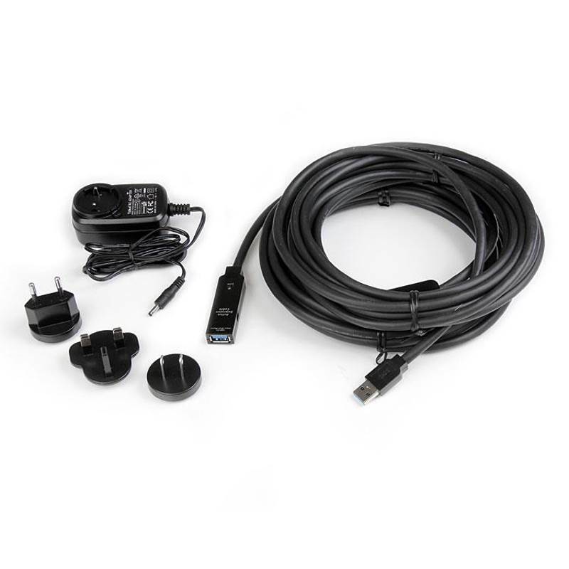 StarTech 10m USB 3.0 Active Extension Cable - M/F USB3AAEXT10M