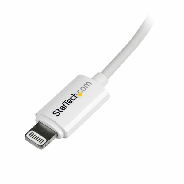 StarTech 90cm White 8-pin Lightning to USB Cable USBLT1MW