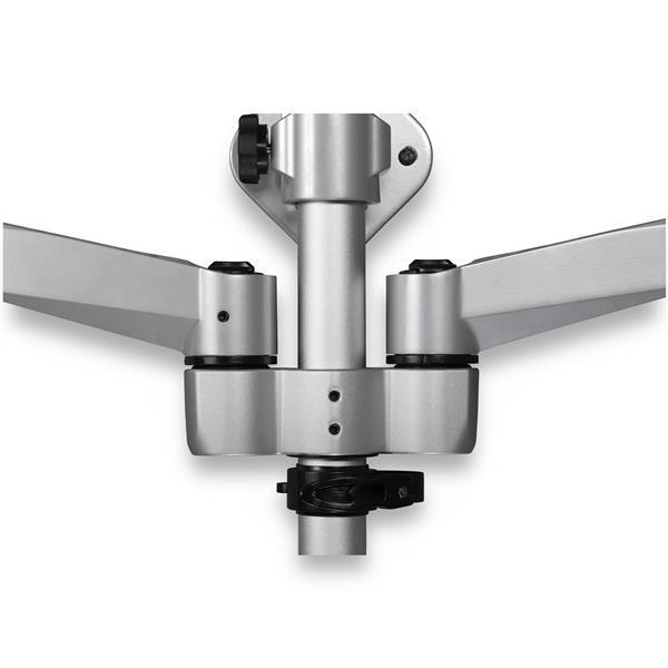 StarTech Wall Mounted Computer Workstation - Articulating Monitor Arm ...