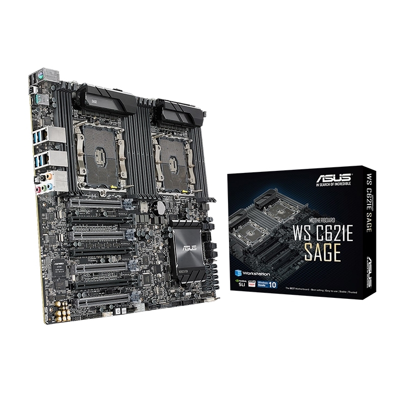 ASUS WS C621E SAGE(BMC) LGA 3647 EEB Workstation Motherboard WS C621E ...