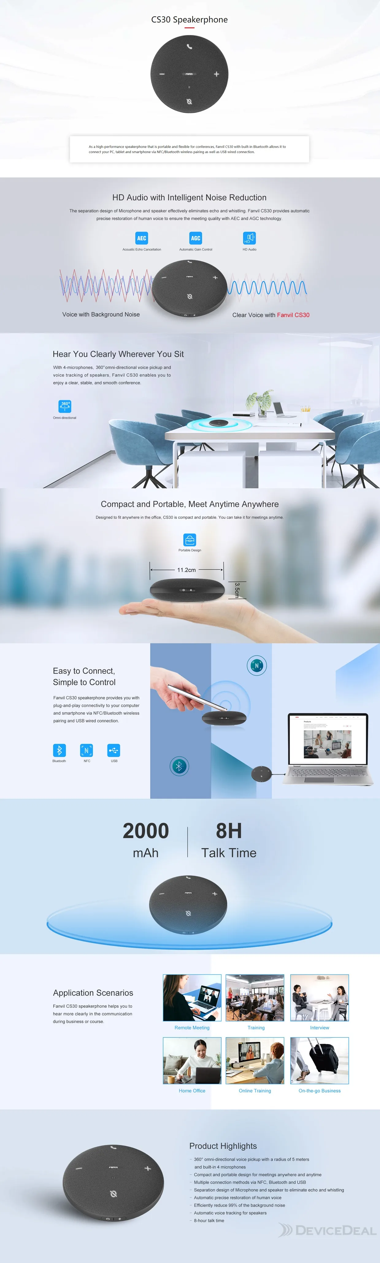 Fanvil CS30 Speakerphone |DeviceDeal