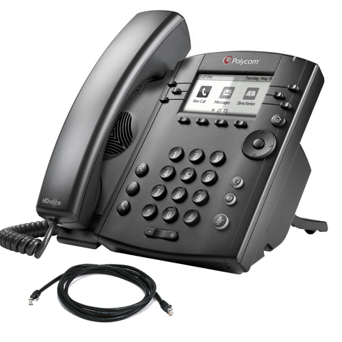 POLY/POLYCOM/PLANTRONICS VVX 311 IP Phone 2200-48350-019 Skype for Business/Lync Edition VVX311 |Dev