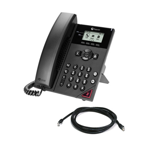 POLY/POLYCOM/PLANTRONICS VVX 150 Business IP Phone 2200-48810-025 ...