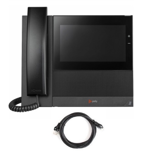 POLY/POLYCOM/PLANTRONICS CCX 600 Business Media Phone with Handset 2200 ...