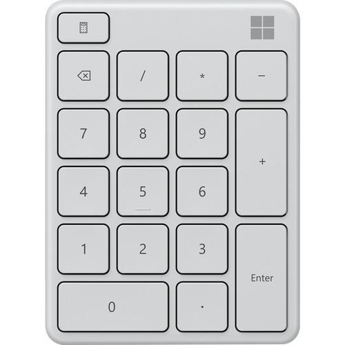 Microsoft Keypad - Wireless Connectivity - Glacier - Scissors Keyswitch ...