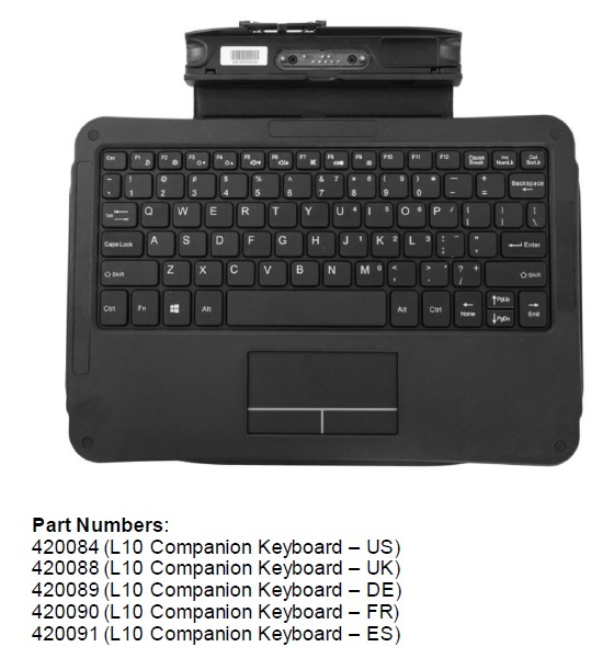 ZEBRA KEYBOARD COMPANION US L10 - 420084 |DeviceDeal