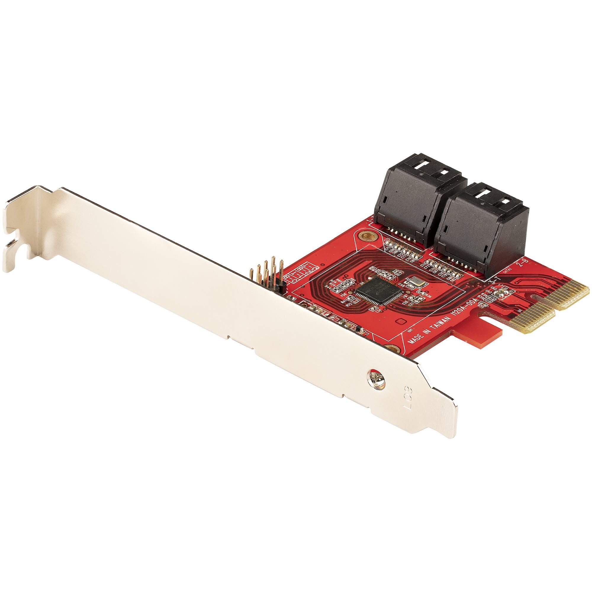 Startech 4P6G-PCIE-SATA-CARD SATA PCIe Card 4 Ports 6Gbps Non-RAID ...