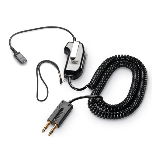 Poly SHS 1890-15 PTT (Push-to-Talk) Headset Adapter 60825-315 - 10-12 ...