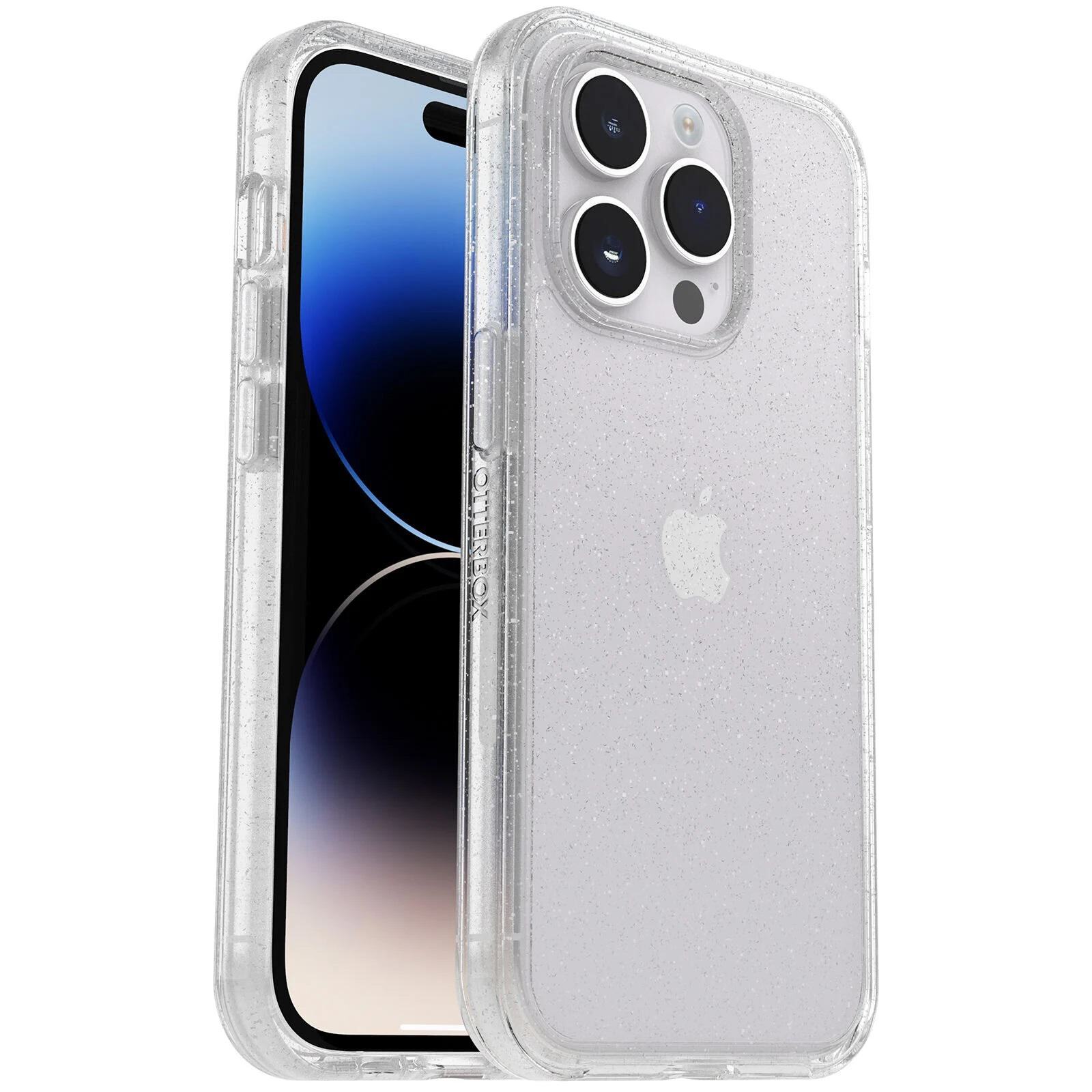 OtterBox Apple iPhone 14 Pro Symmetry Series Clear Antimicrobial Case ...
