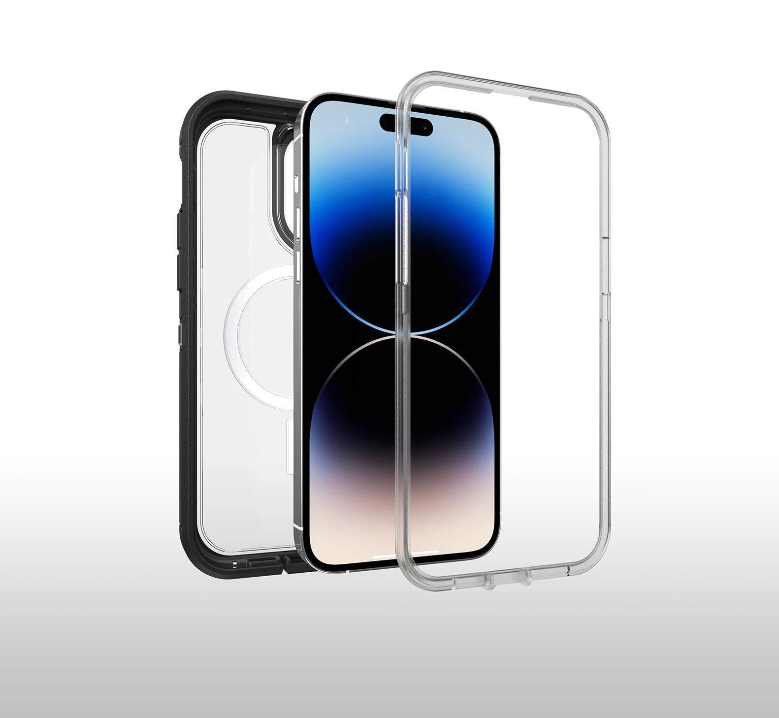 OtterBox Apple iPhone 14 Pro Max Defender Series XT Clear Case with ...