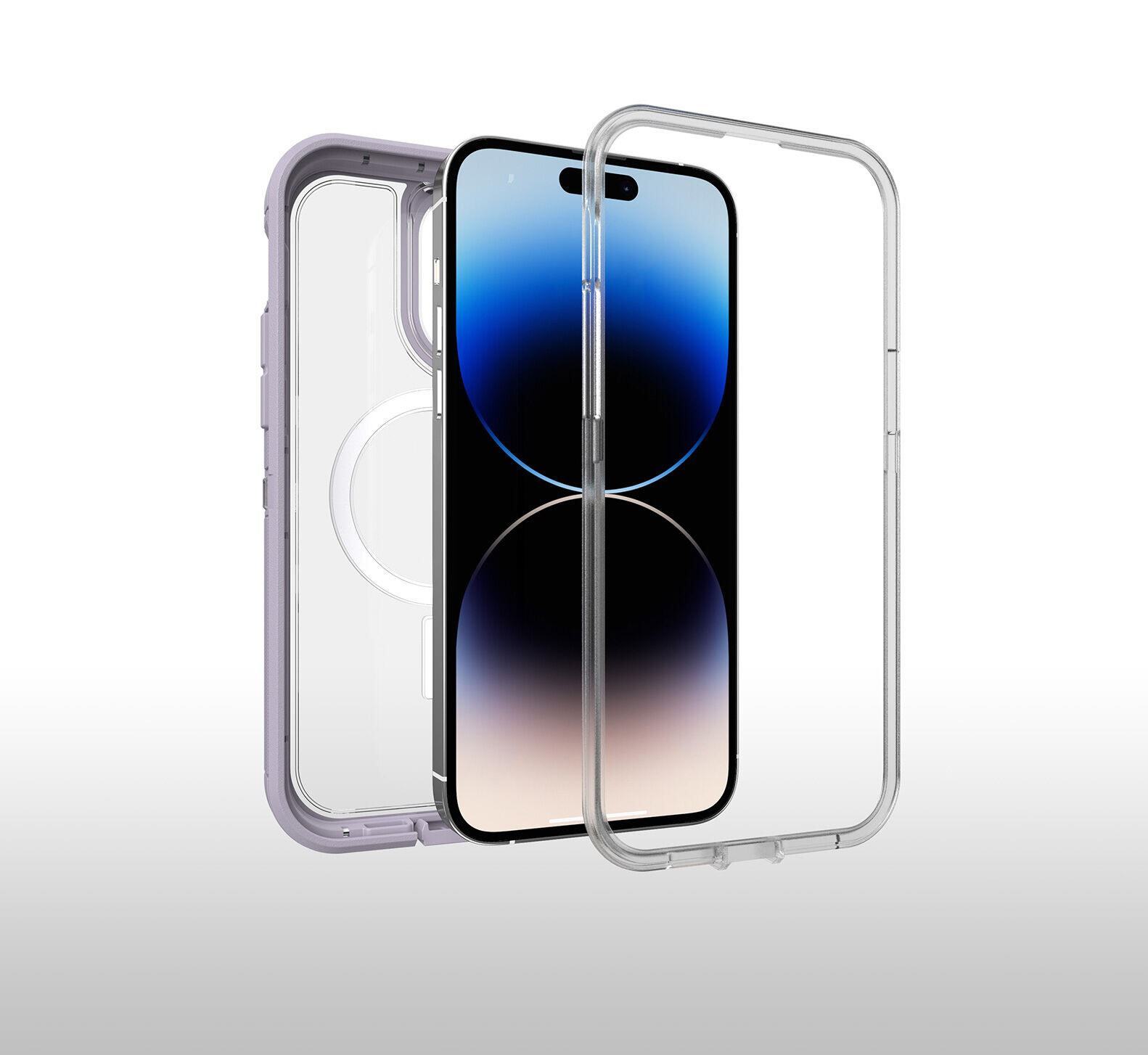 OtterBox Apple iPhone 14 Pro Max Defender Series XT Clear Case with ...