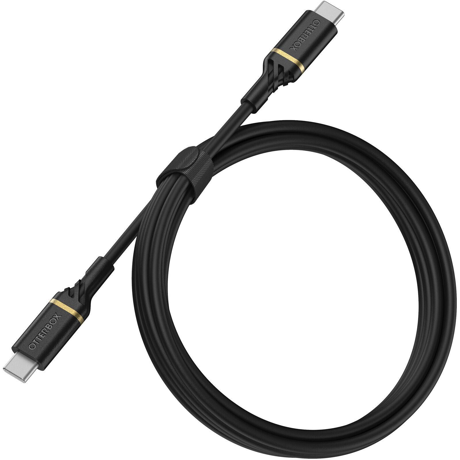 OtterBox USB-C to USB-C Fast Charge Cable (1M) - Black (78-52541 ...