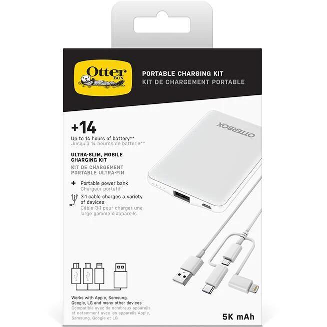 OtterBox Mobile Charging Kit - White (78-52705) |DeviceDeal