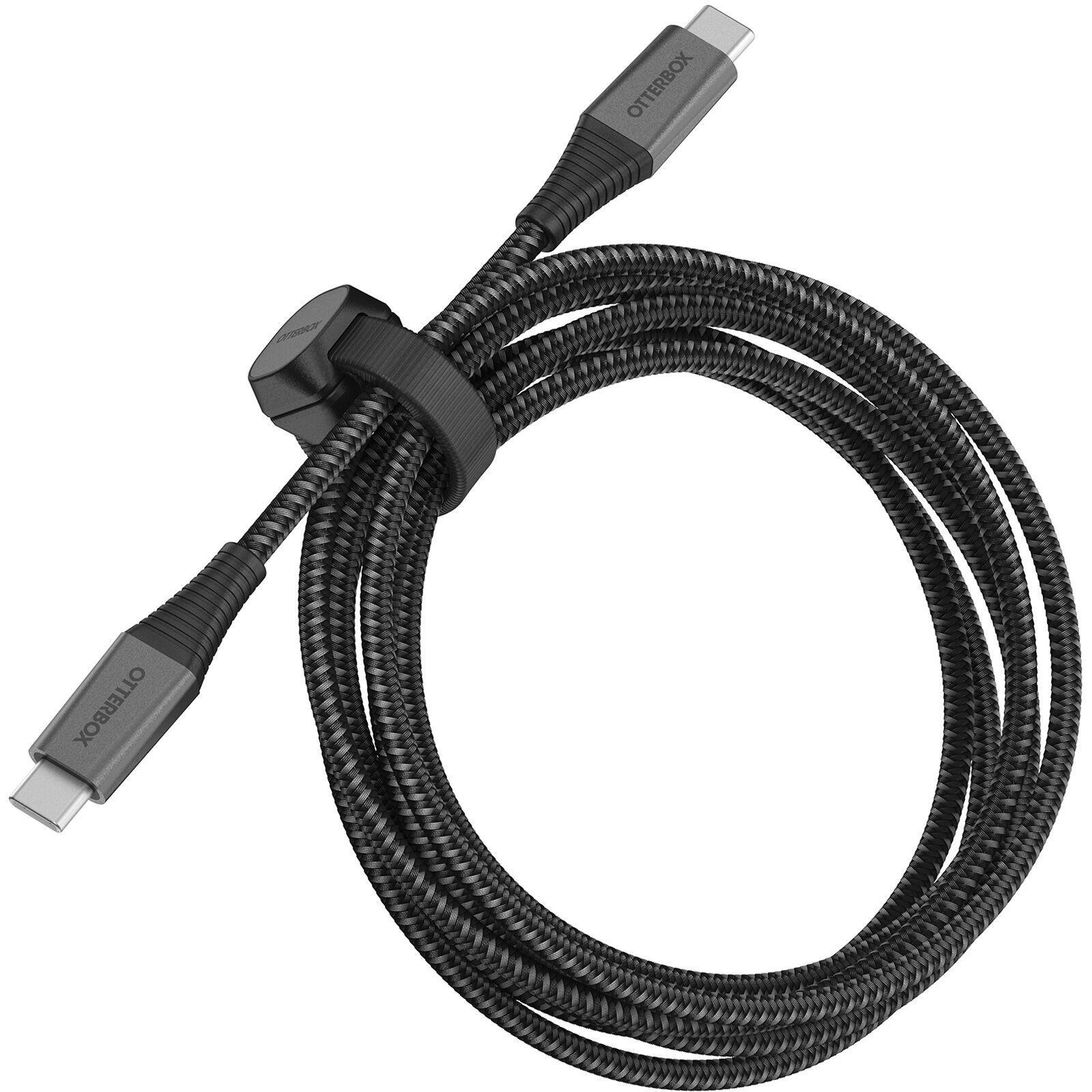 OtterBox USB-C to USB-C Premium Pro Fast Charge Cable (2M) - Black (78 ...
