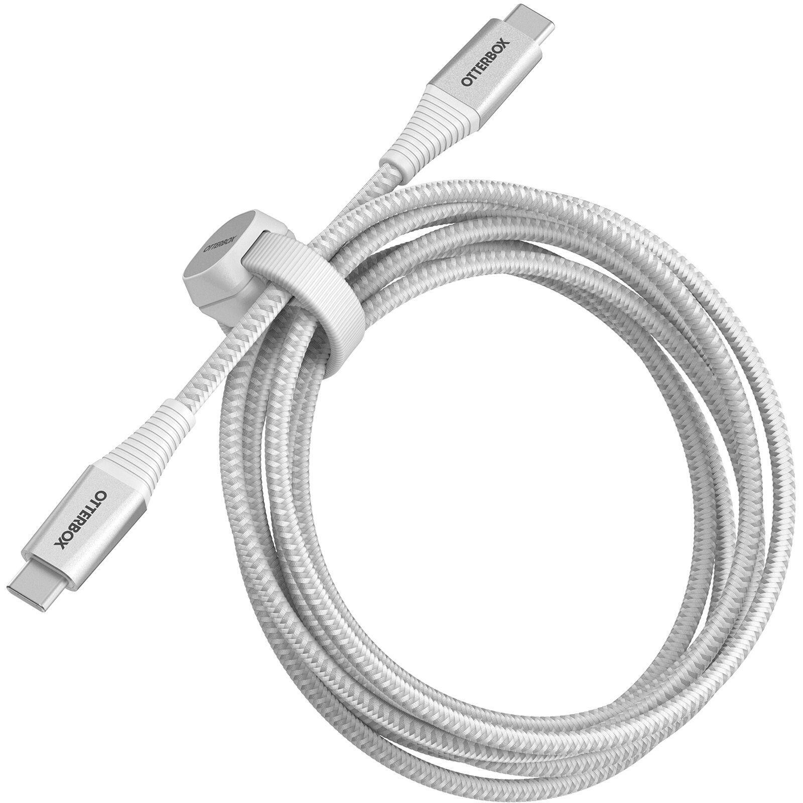 OtterBox USB-C to USB-C Premium Pro Fast Charge Cable (2M) - White (78 ...
